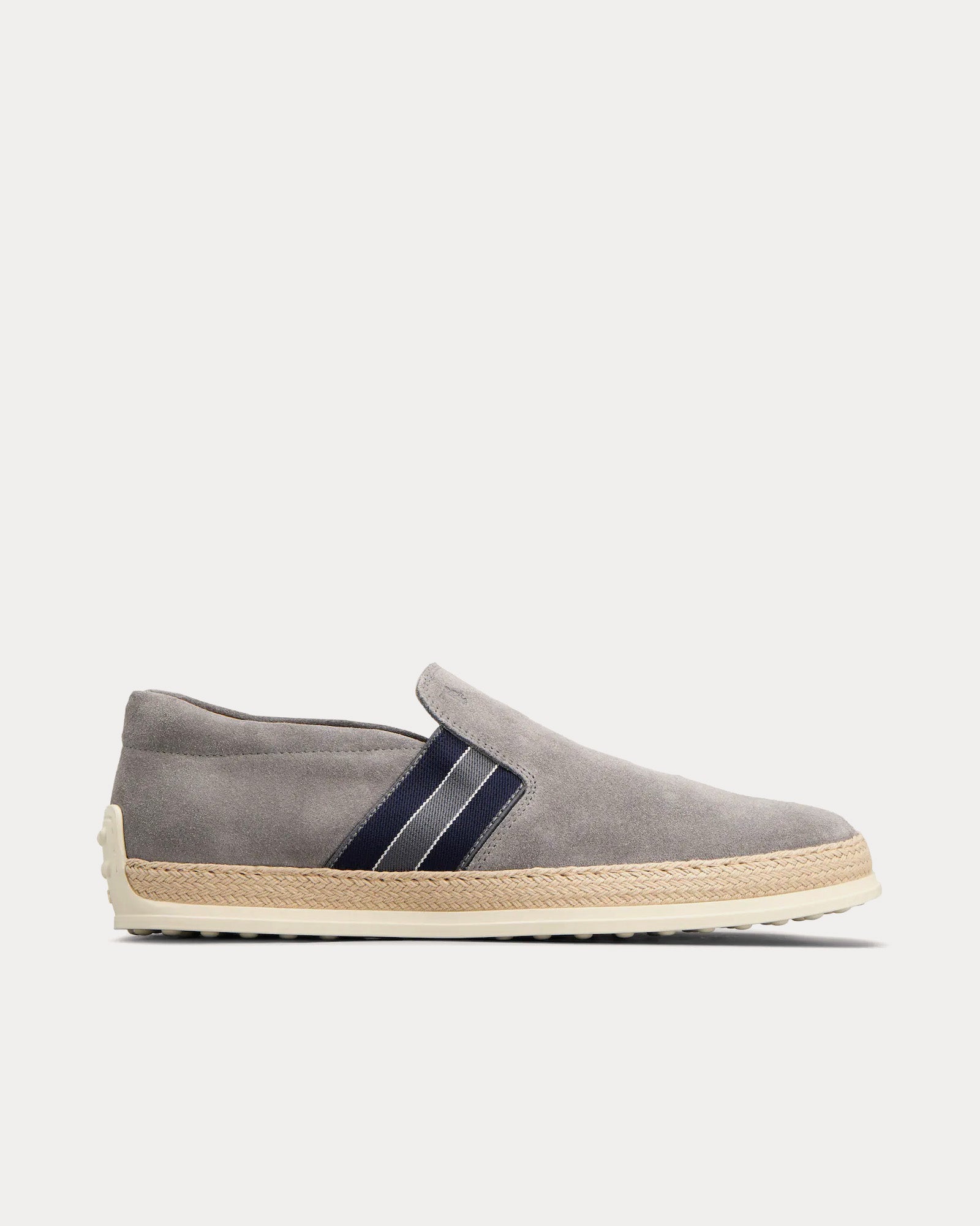 Tod's Suede Grey / Blue Loafers - Sneak in Peace