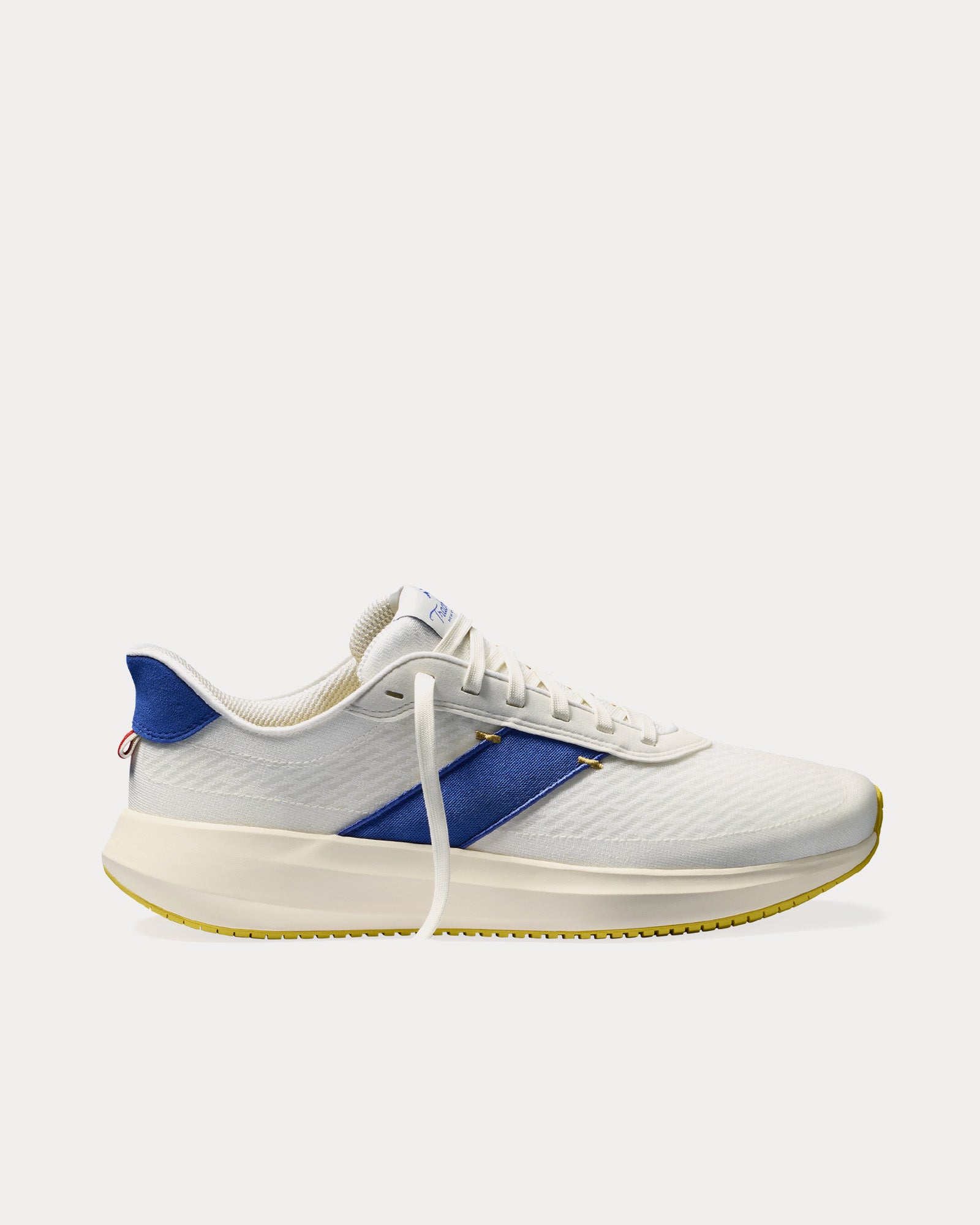 Tracksmith Women's Eliot Runner Ivory / Royal Running Shoes