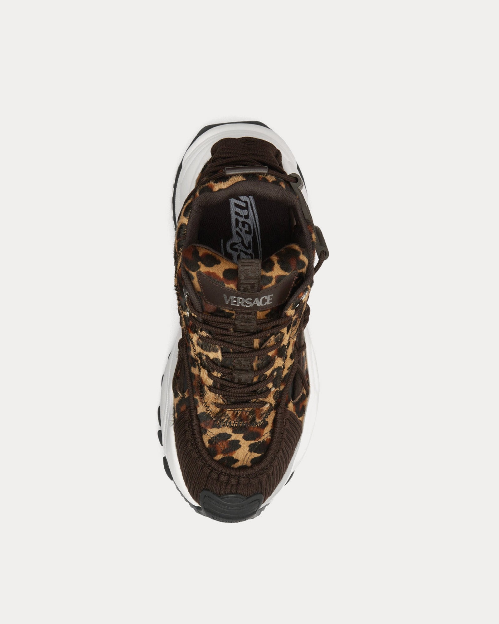 Versace Men's Mercury M_VS_01 Leopard Animalier Low Top Sneakers & Trainers