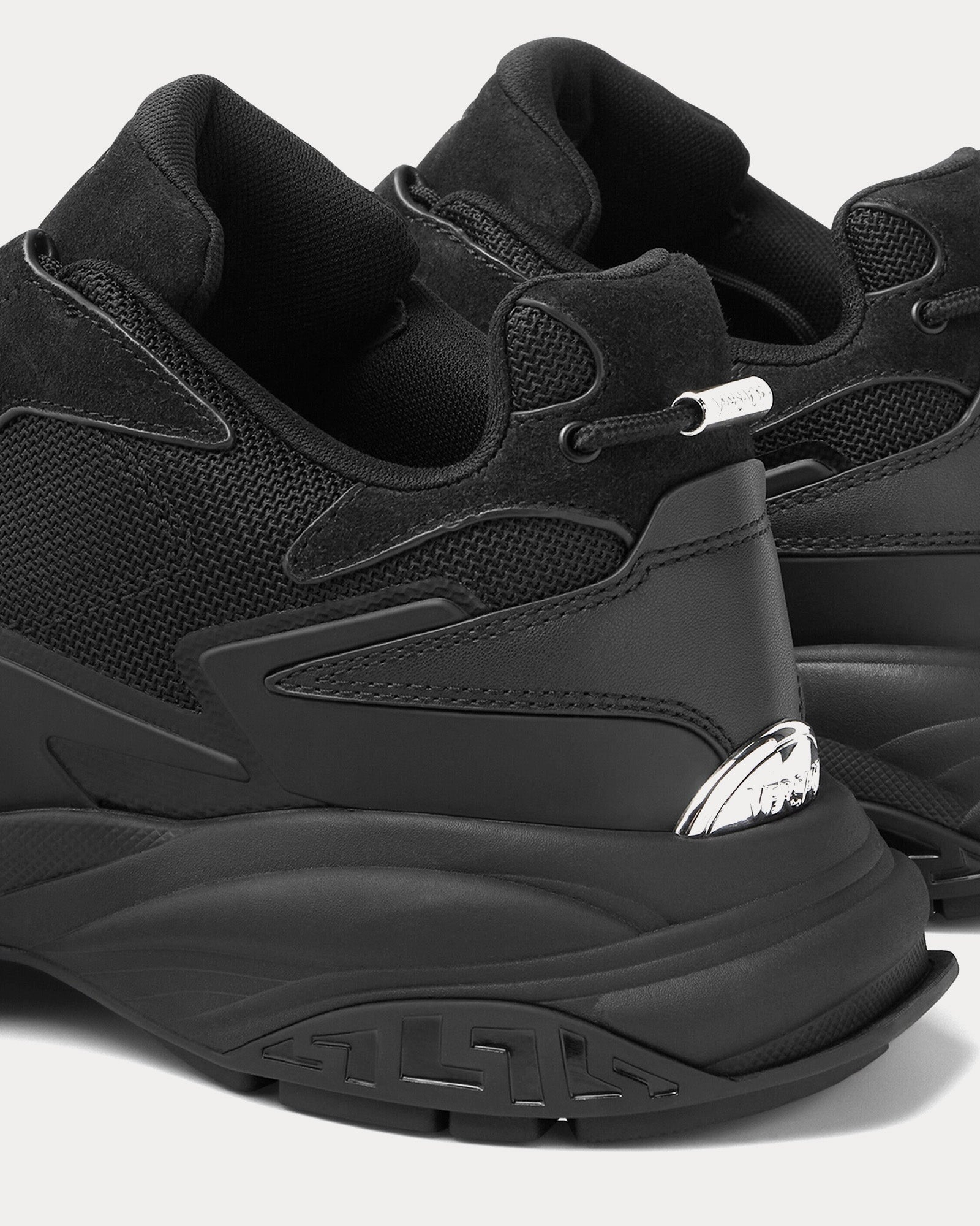 Versace Men's Mercury M_VS_04 Black Low Top Sneakers & Trainers