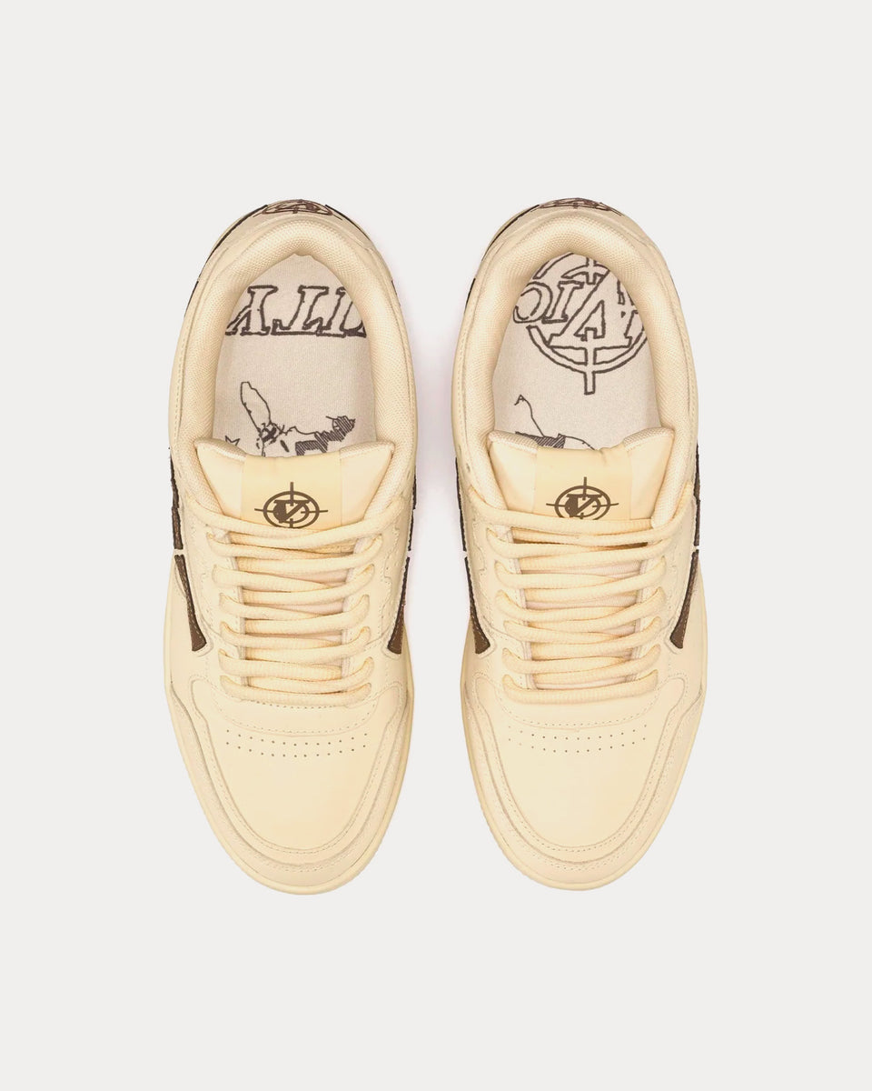 Vicinity Akimbo Lows Reverse Cappuccino Low Top Sneakers - Sneak in Peace