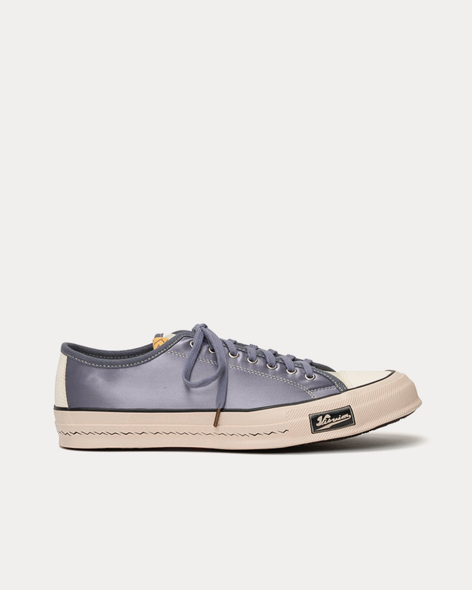 Visvim Skagway Lo Rayon Satin Purple Low Top Sneakers - Sneak in Peace