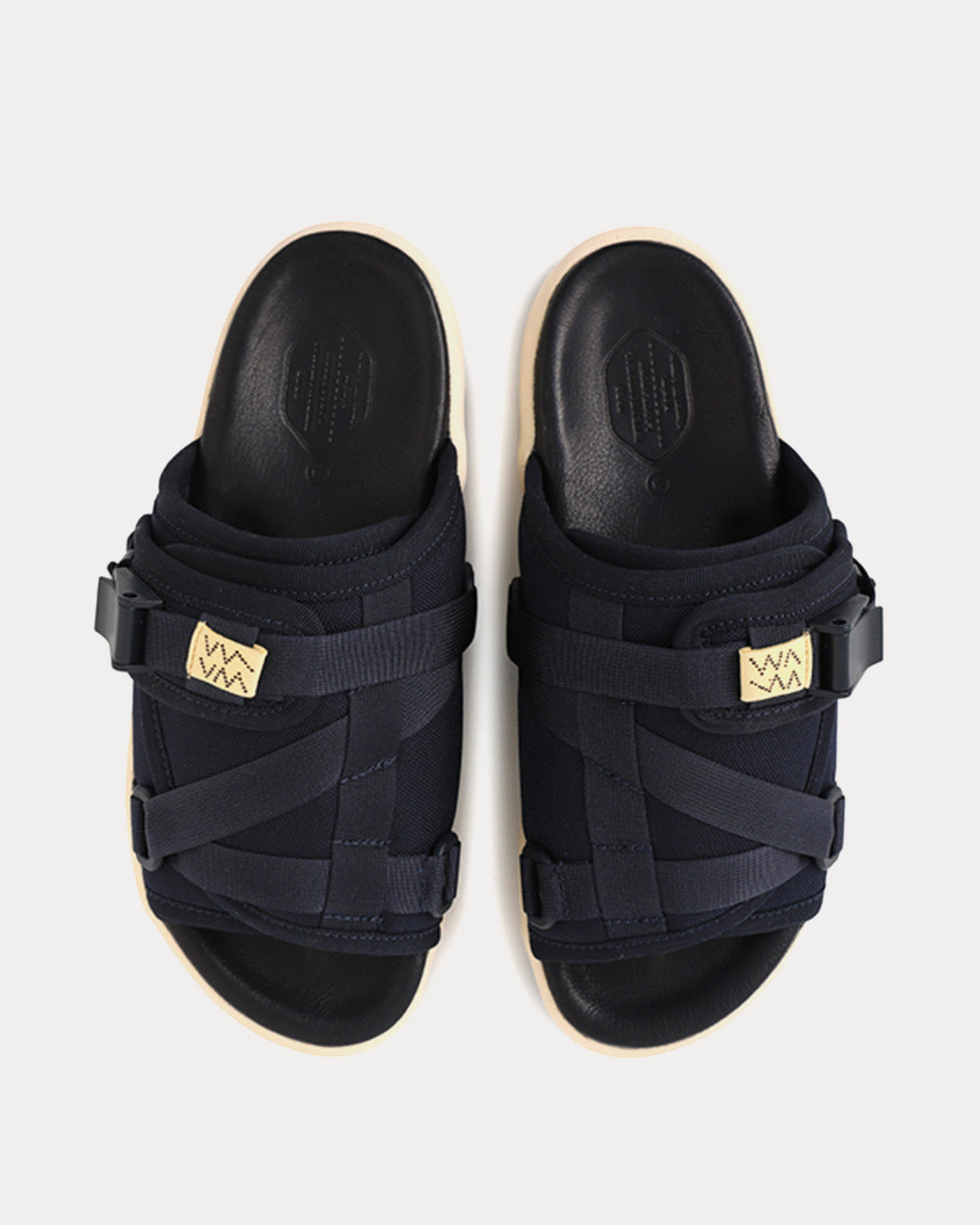 Visvim Christo Navy Sandals - Sneak in Peace