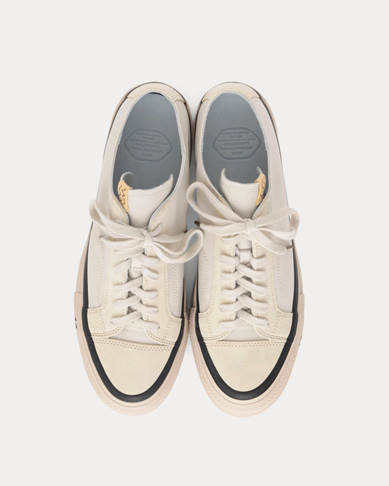 Visvim Mens Nolan Ivory Low Top Sneakers