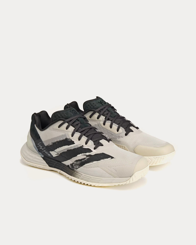 Y-3 Men's Adizero Defiant Speed 2 Orbit Grey / Orbit Grey / Black Tennis Shoes