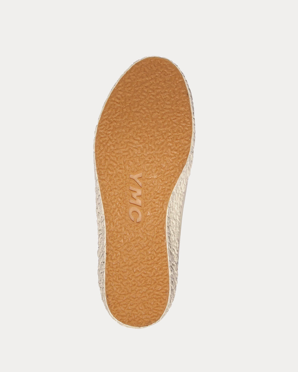YMC Vulcanised Ecru High Top Sneakers - Sneak in Peace