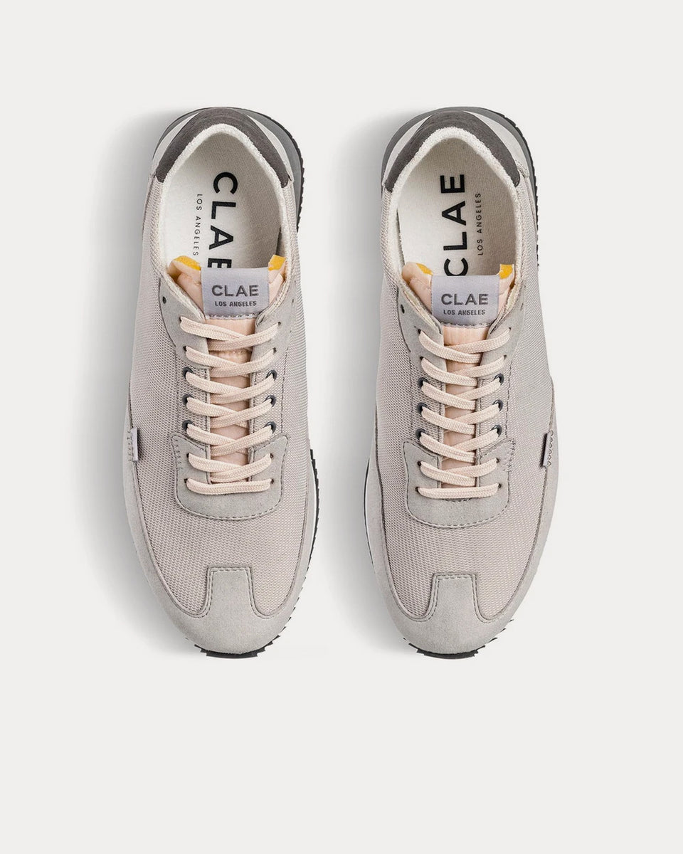 Clae Runyon Grey Low Top Sneakers - Sneak in Peace