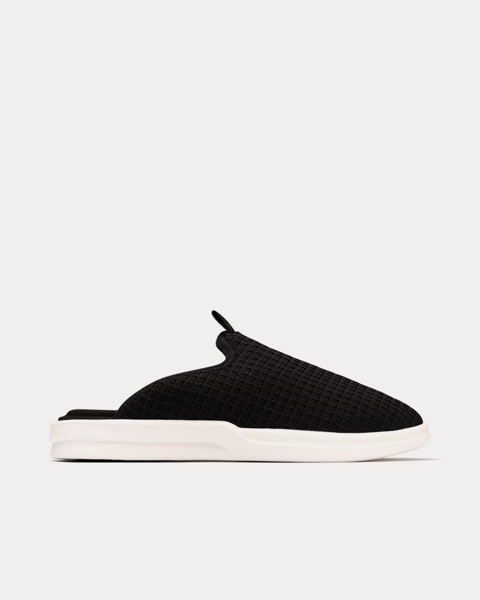 Lusso Cloud x Jolie Pelli Black Slip Ons - Sneak in Peace