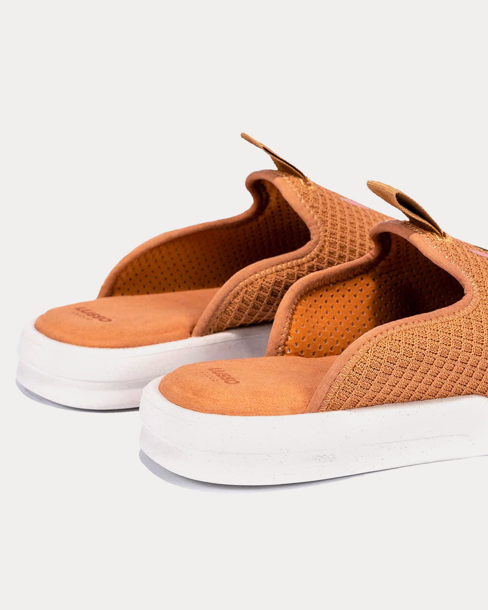 Lusso Cloud x Jolie Pelli Chestnut Slip Ons - Sneak in Peace