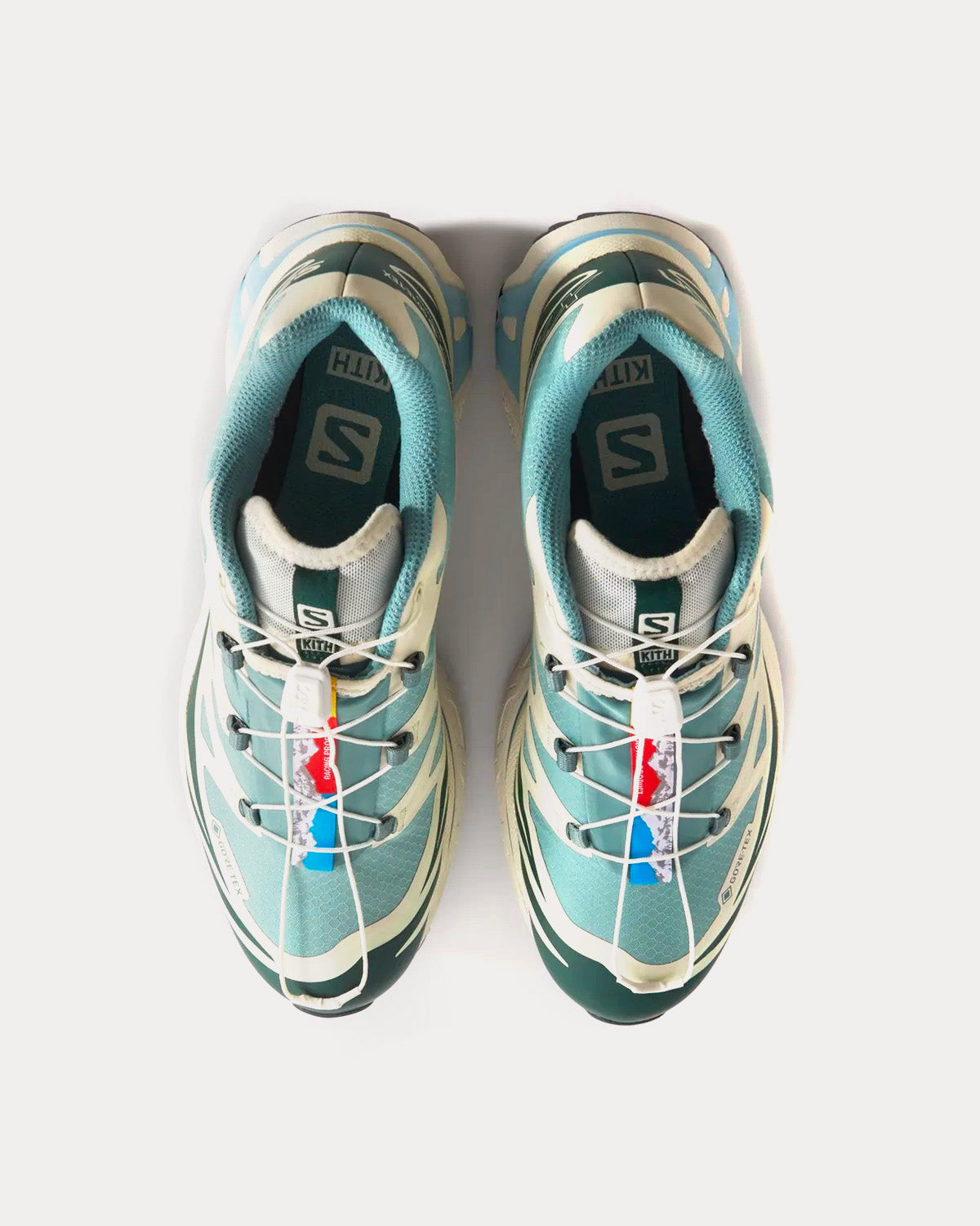 Salomon x Kith Xt-6 Gore-Tex Trellis / Ponderosa Pine / Vanilla Ice Low ...