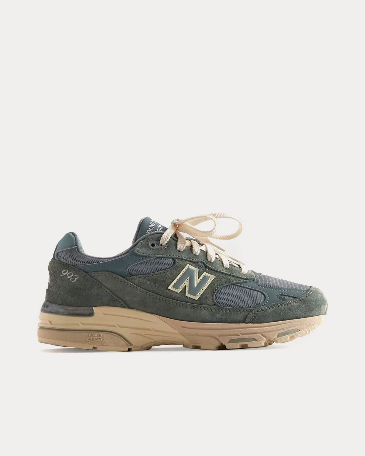 New Balance x Kith Unisex 993 Slate Blue / Chinois Green Low Top ...