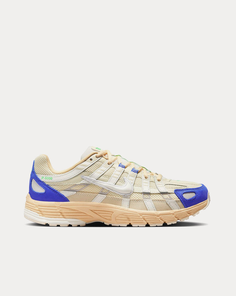 Nike P-6000 Beige / Blue Low Top Sneakers - Sneak in Peace