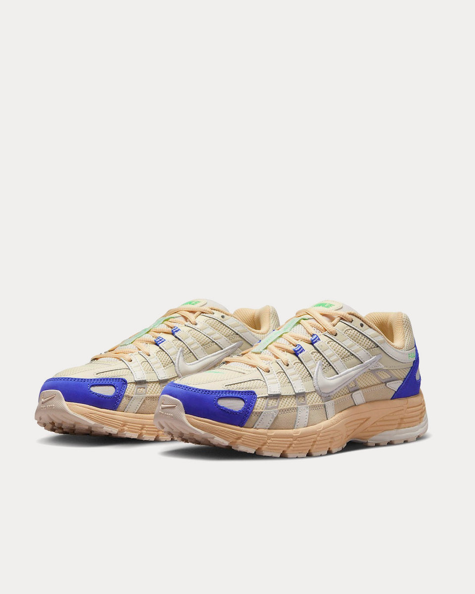 Nike P-6000 Beige / Blue Low Top Sneakers - Sneak in Peace