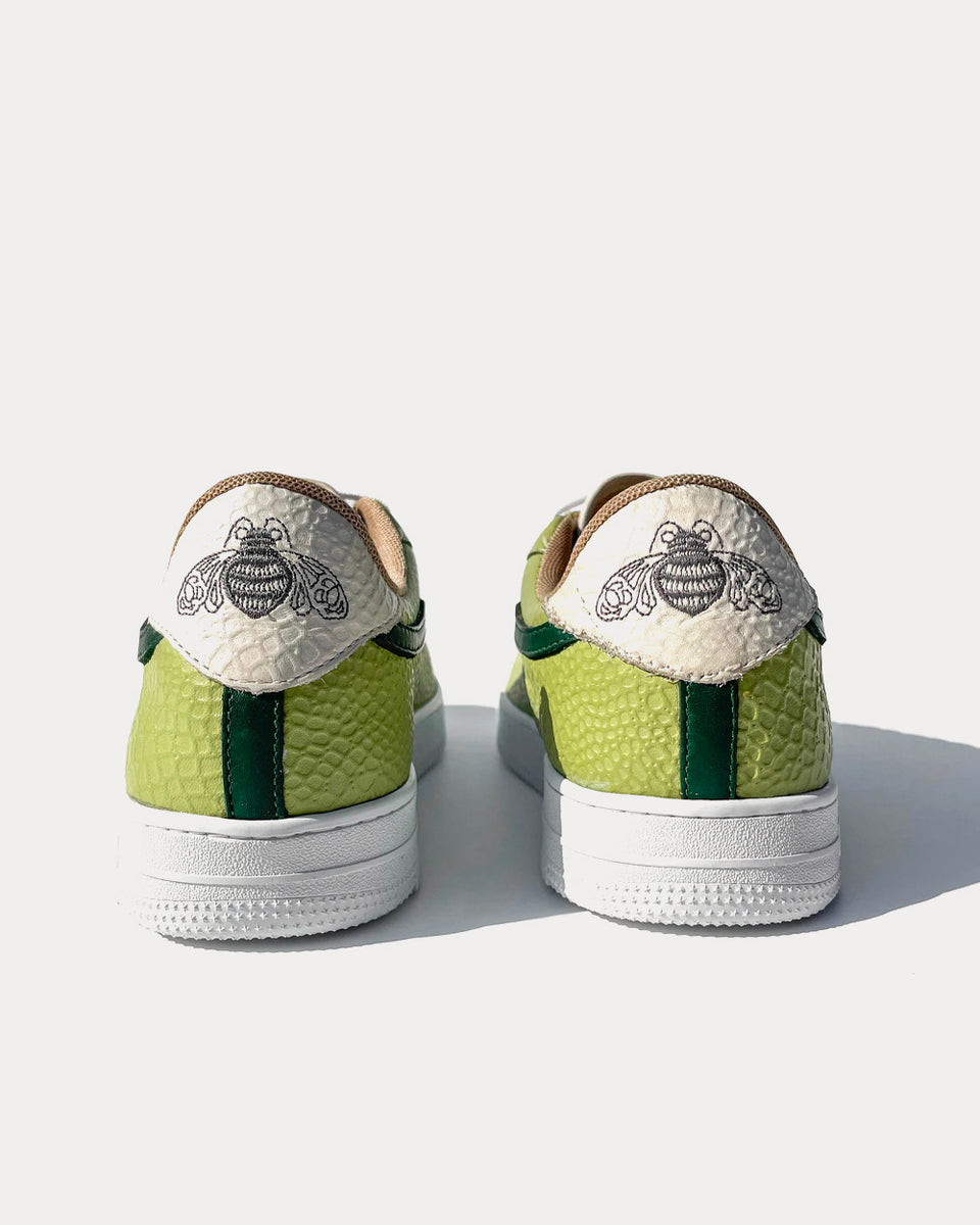 John Geiger x PATRÓN Tequila GF-01 Green / White Low Top Sneakers ...