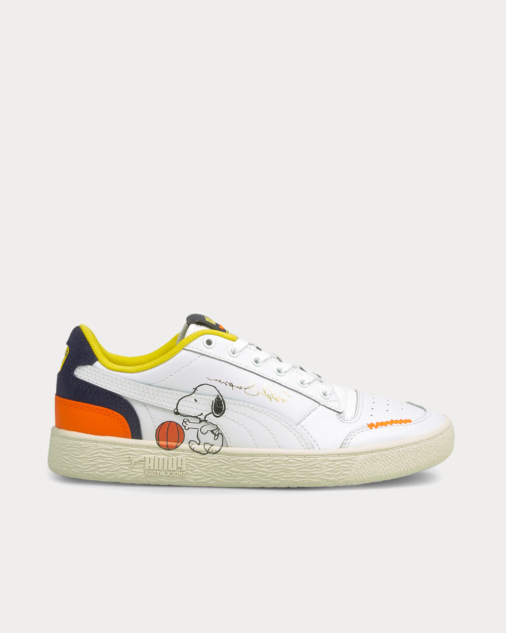 Puma x Peanuts Women's Ralph Sampson White Low Top Sneakers