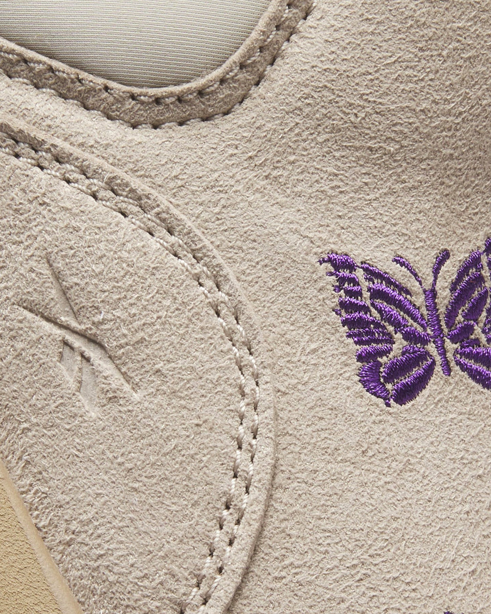 Reebok x Needles Beatnik Moc Modern Beige / Sand Beige / Extreme Purple ...