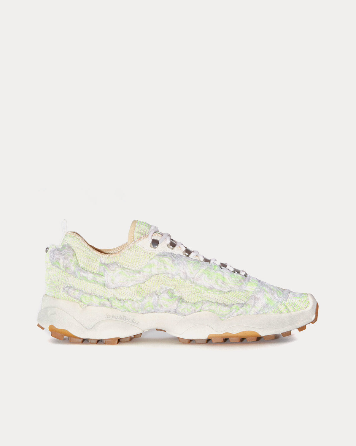 Buy Acne Studios Women's Bubba Ecru / White Low Top Sneakers & Trainers