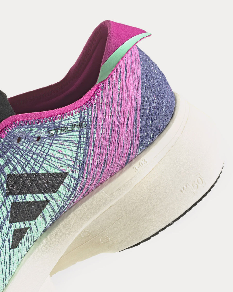Adidas Prime X Strung Pulse Mint / Core Black / Lucid Fuchsia Running ...