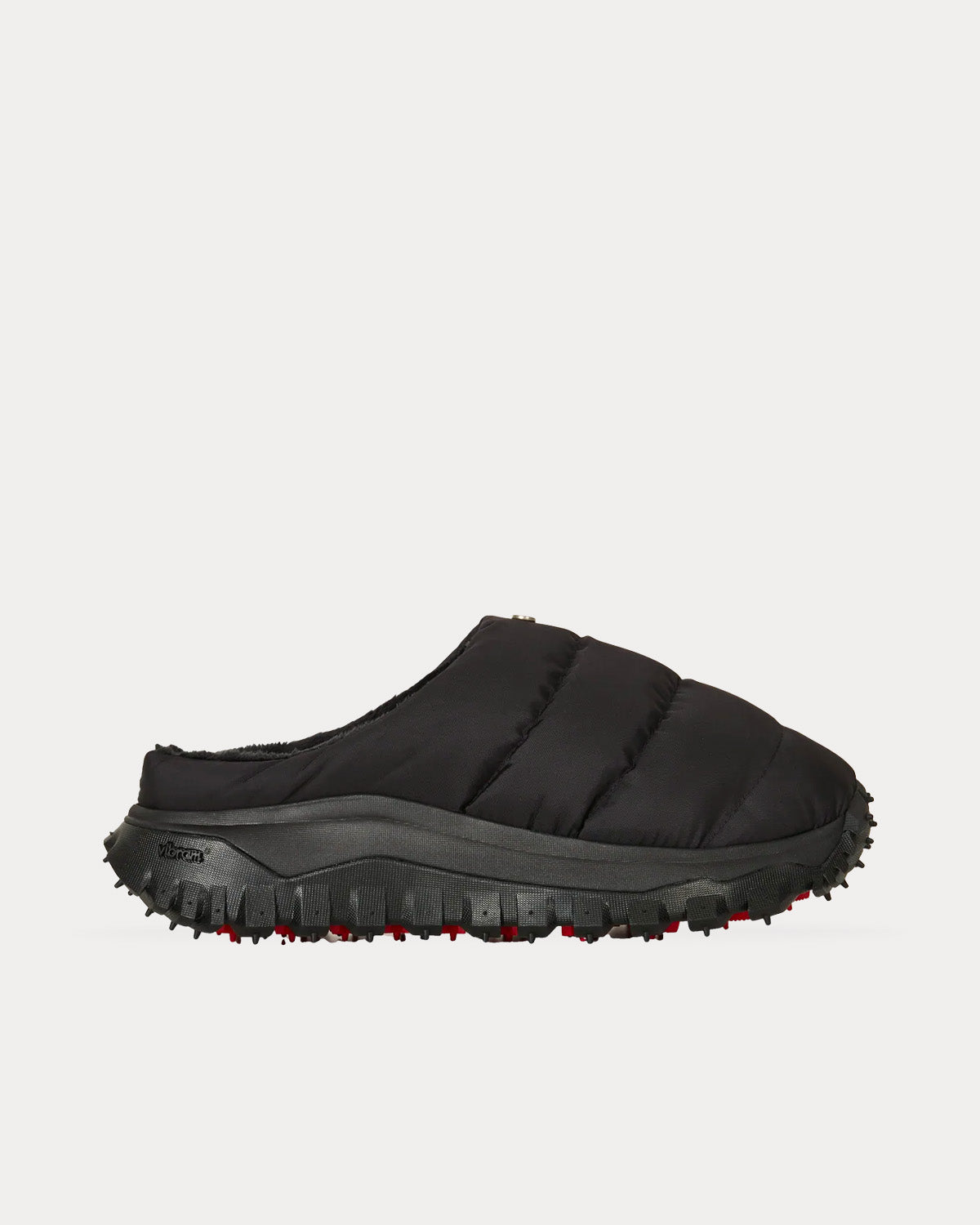 Moncler Men's x 1017 ALYX 9SM Puffer Trail Mule Black Slip Ons