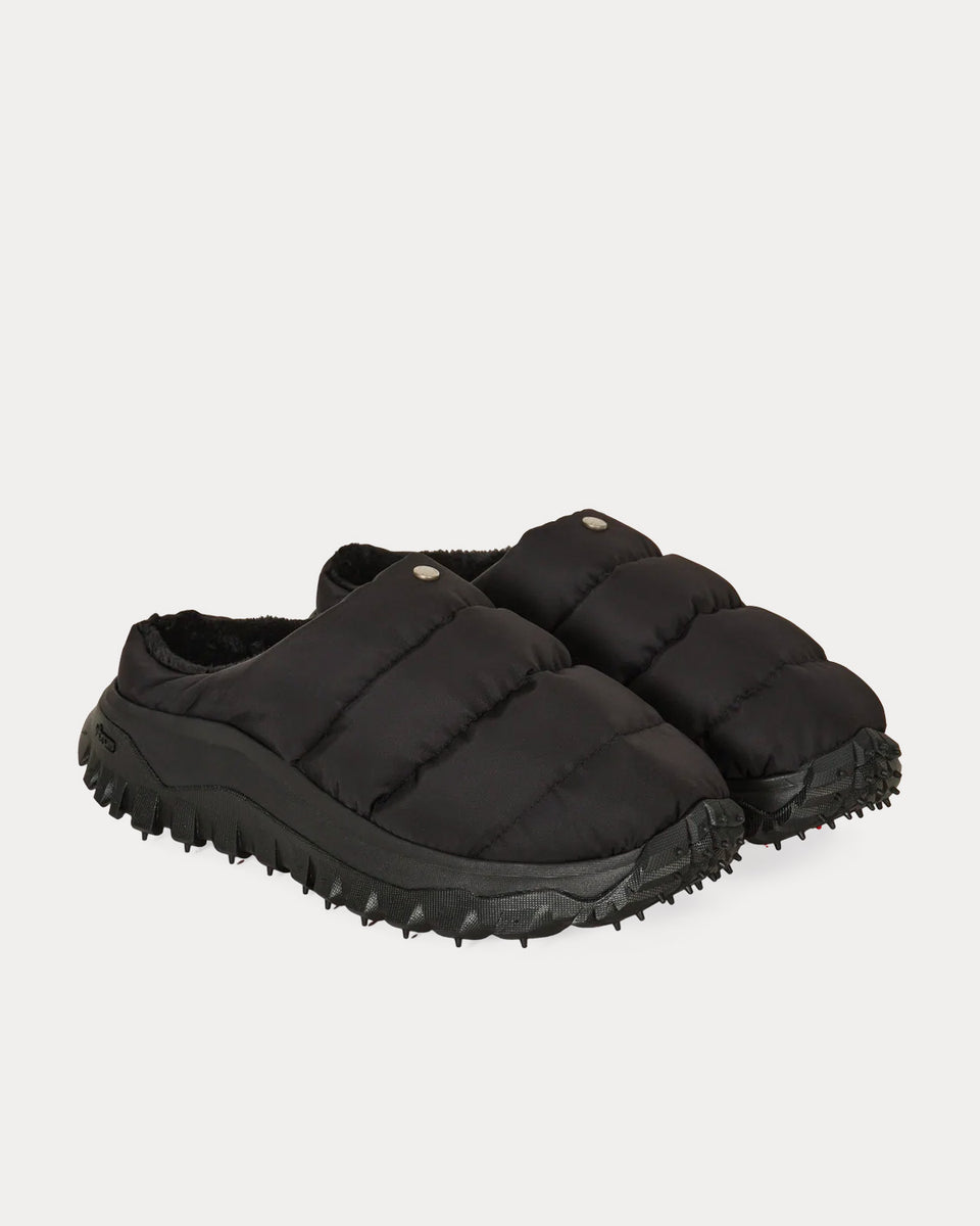 Moncler x 1017 ALYX 9SM Puffer Trail Mule Black Slip Ons - Sneak in Peace