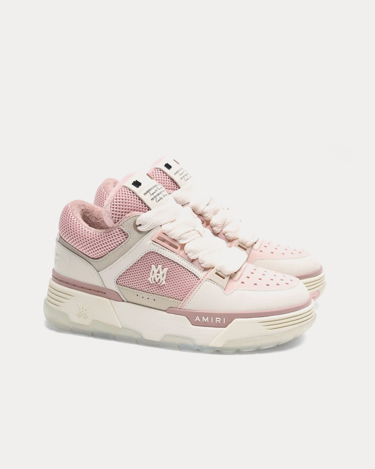 AMIRI MA-1 Pink Low Top Sneakers - Sneak in Peace
