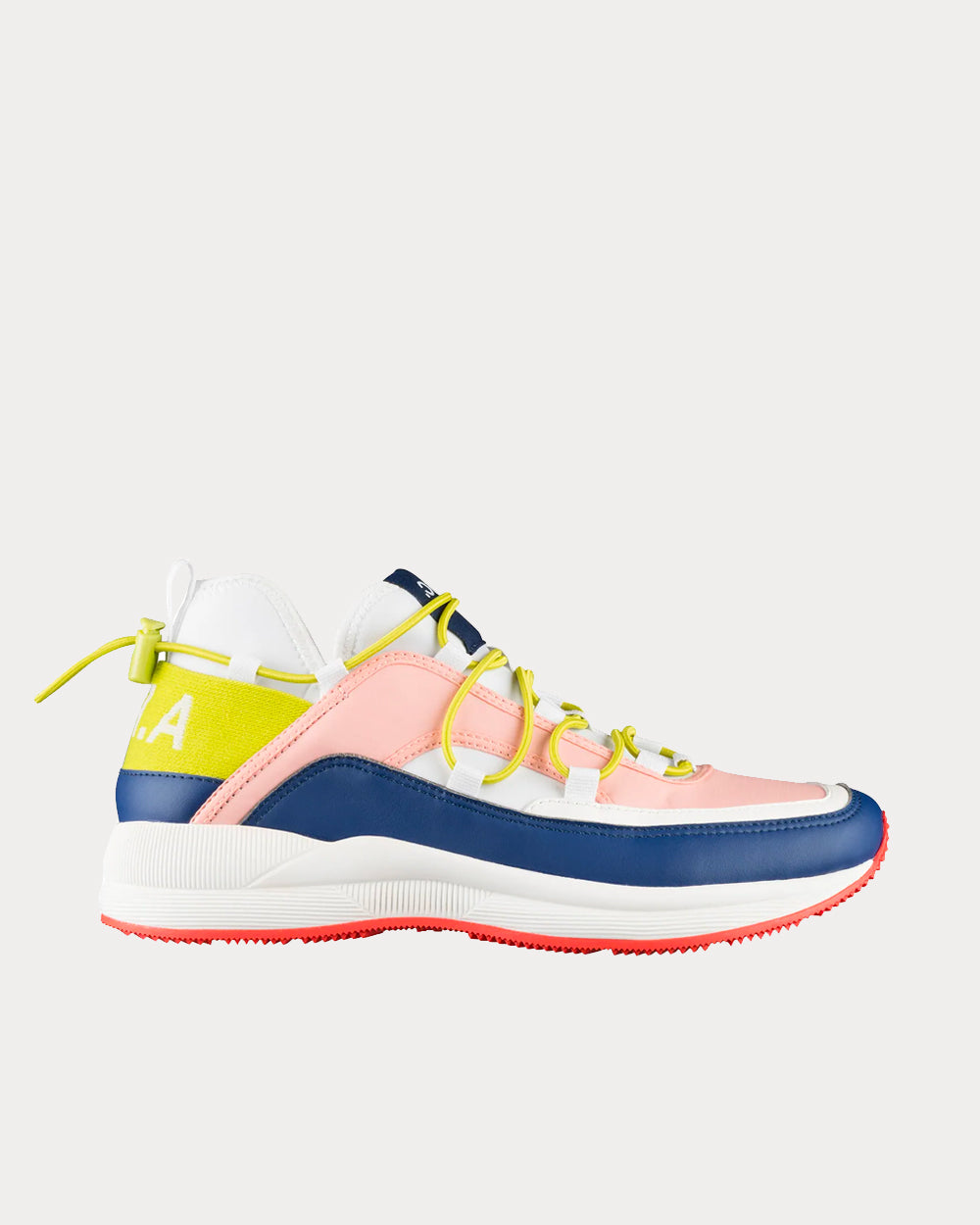 A.P.C. Men's Little Joe Pale Pink Low Top Sneakers & Trainers