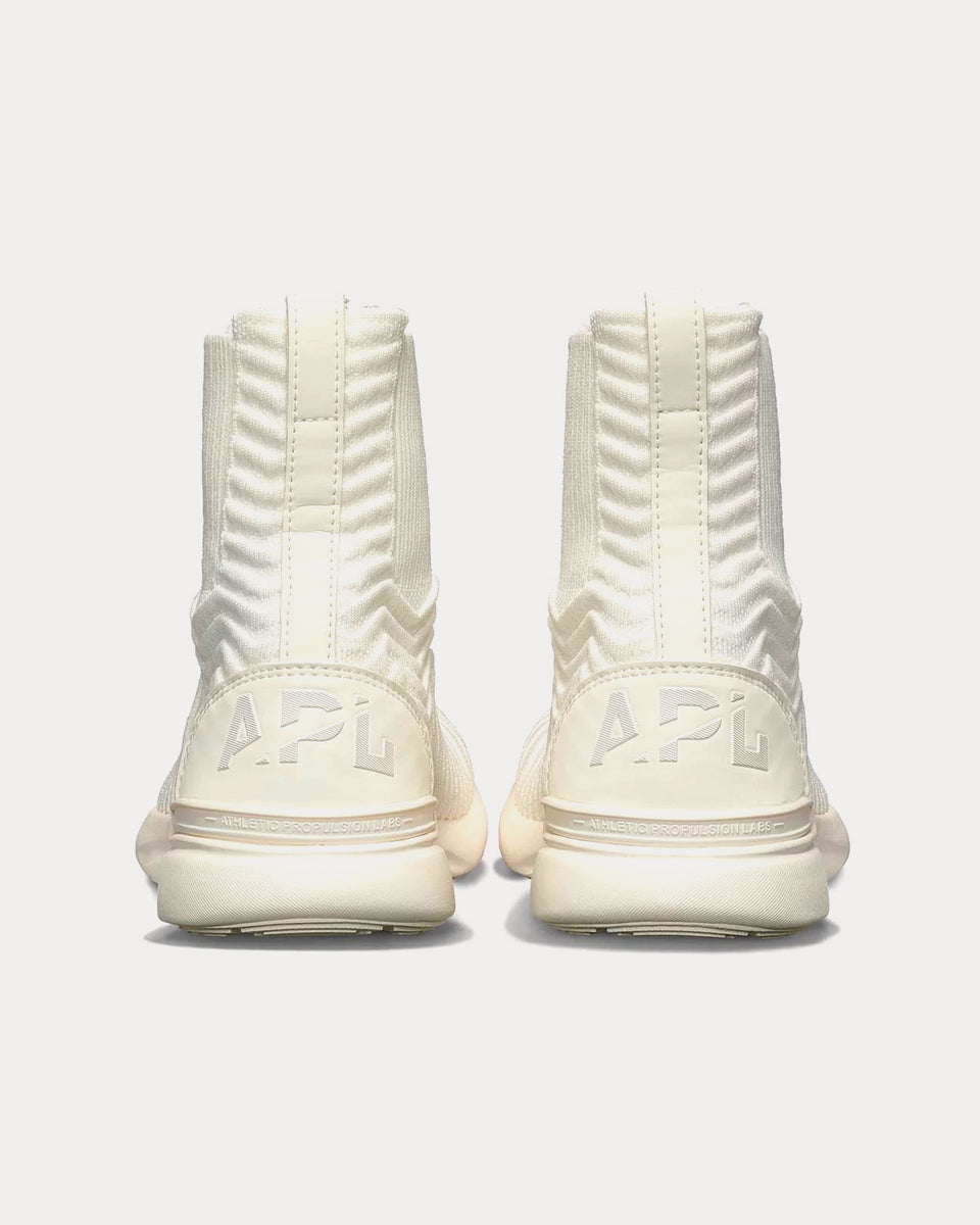 Athletic Propulsion Labs TechLoom Chelsea Ivory High Top Sneakers ...