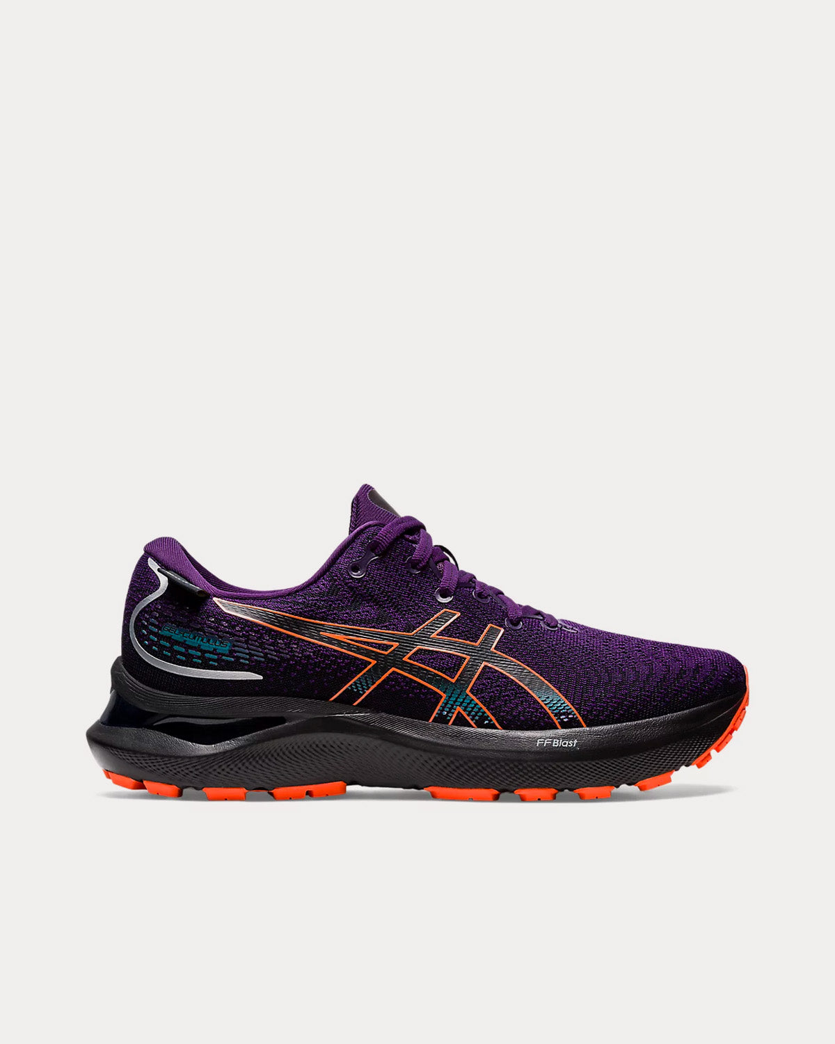 Asics Women's GEL-CUMULUS 24 GTX Night Shade / Nova Orange Running Shoes