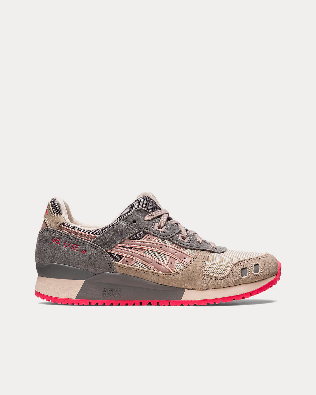 Asics Unisex Gel-Lyte III OG Oatmeal / Fawn Low Top Sneakers