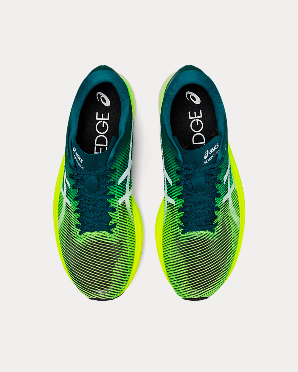 Asics Unisex Metaspeed Edge+ Velvet Pine / Safety Yellow Running Shoes