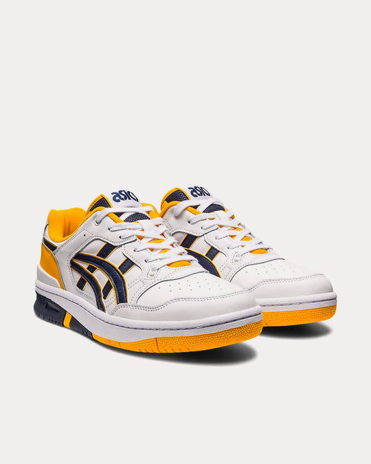 Asics EX89 White / Midnight / Yellow Low Top Sneakers - Sneak in Peace