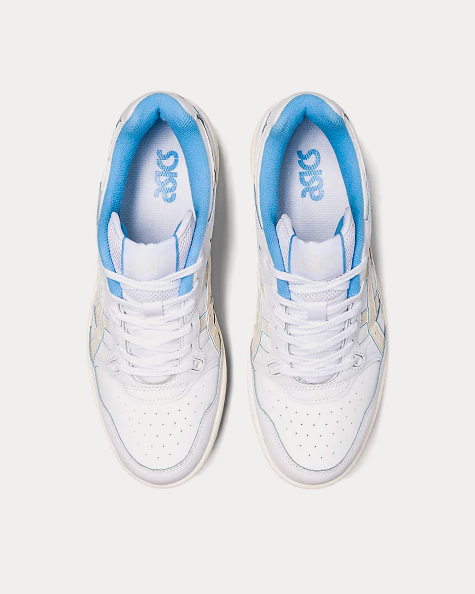 Asics EX89 White / Cream / Blue Low Top Sneakers - Sneak in Peace