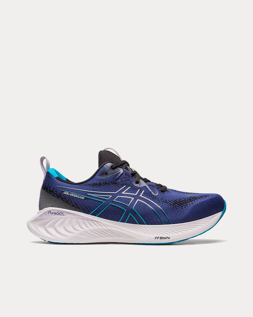Asics Gel-Cumulus 25 Indigo Blue / Island Blue Running Shoes - Sneak in ...