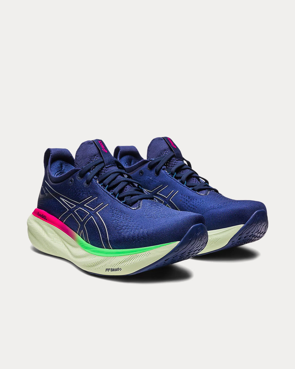 Asics Women's Gel-Nimbus 25 Indigo Blue / Pure Silver Running Shoes