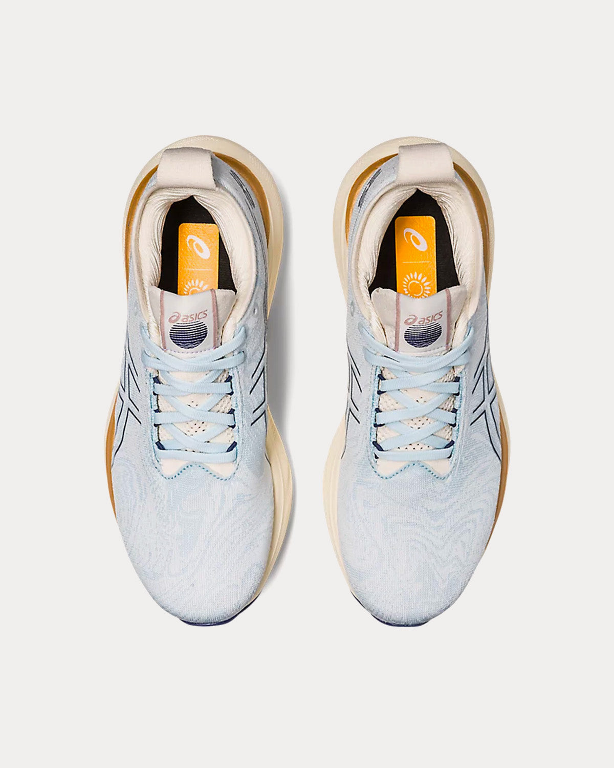 Asics Gel-Nimbus 25 Sky / Cream Running Shoes - Sneak in Peace