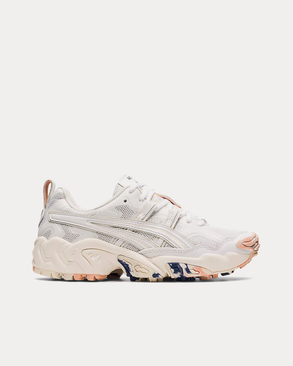 Asics Gel-Nandi White / Cream Running Shoes - Sneak in Peace