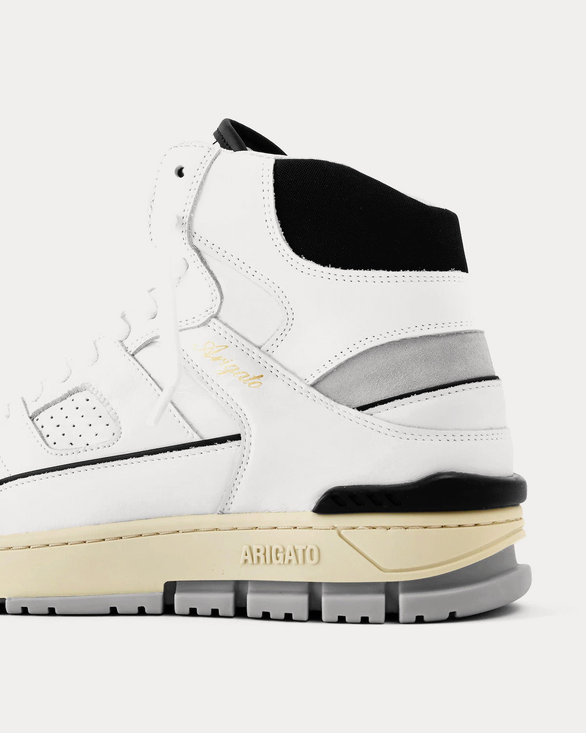 Axel Arigato Men's Area Hi White / Black High Top Sneakers & Trainers