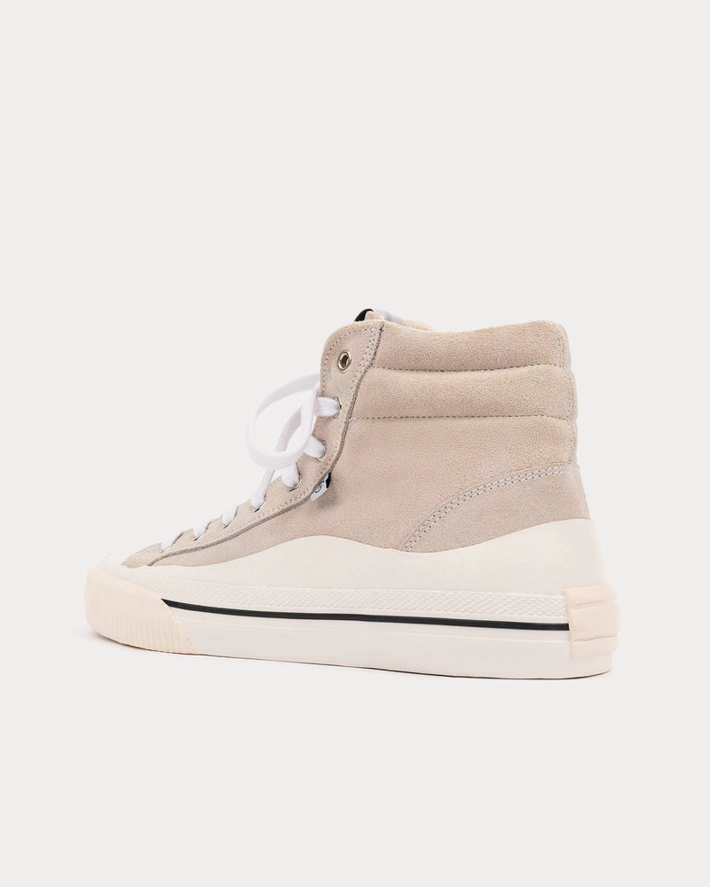 Axel Arigato Women's Midnight Suede Pale Beige High Top Sneakers