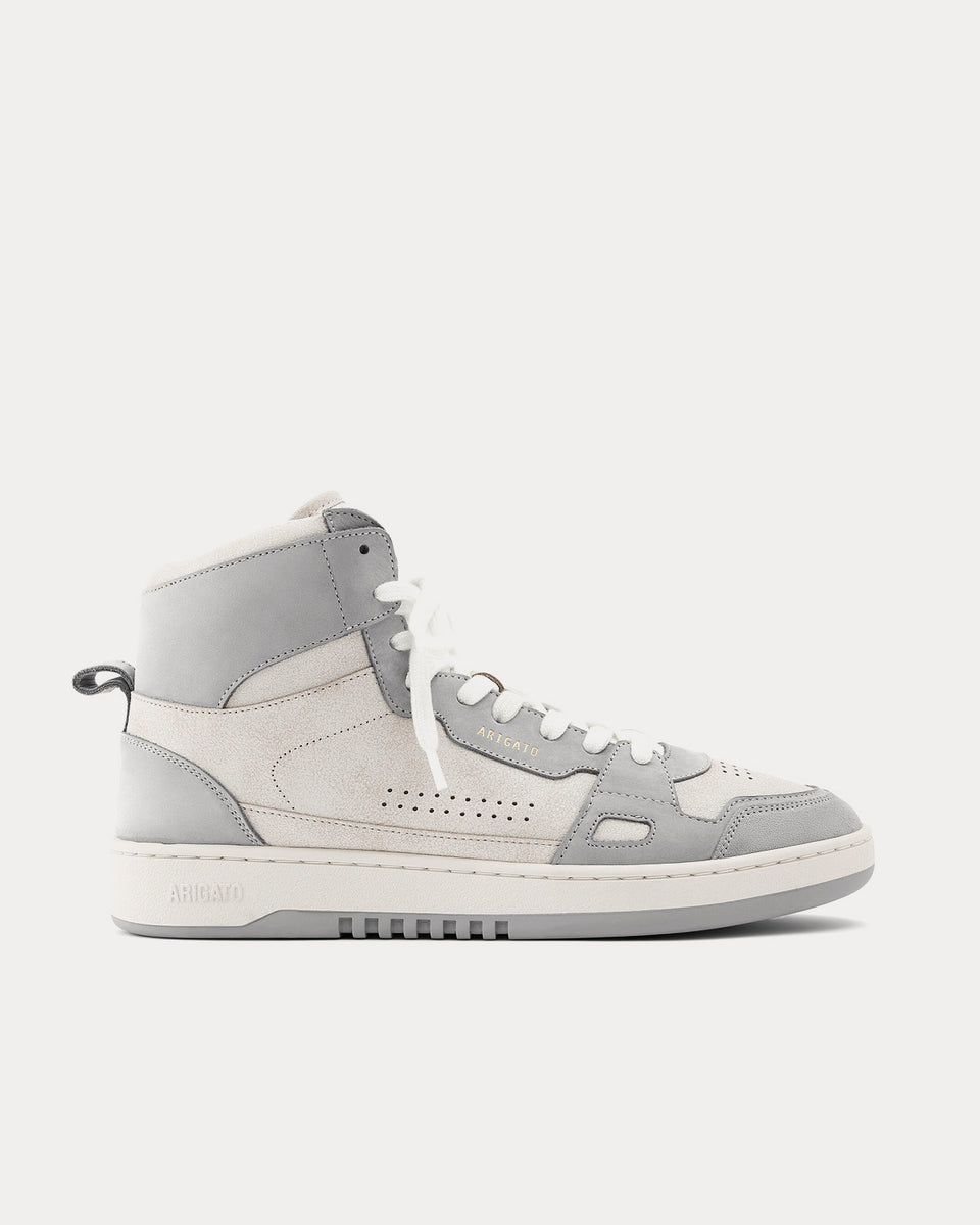Axel Arigato Dice Hi Beige / Grey High Top Sneakers - Sneak in Peace