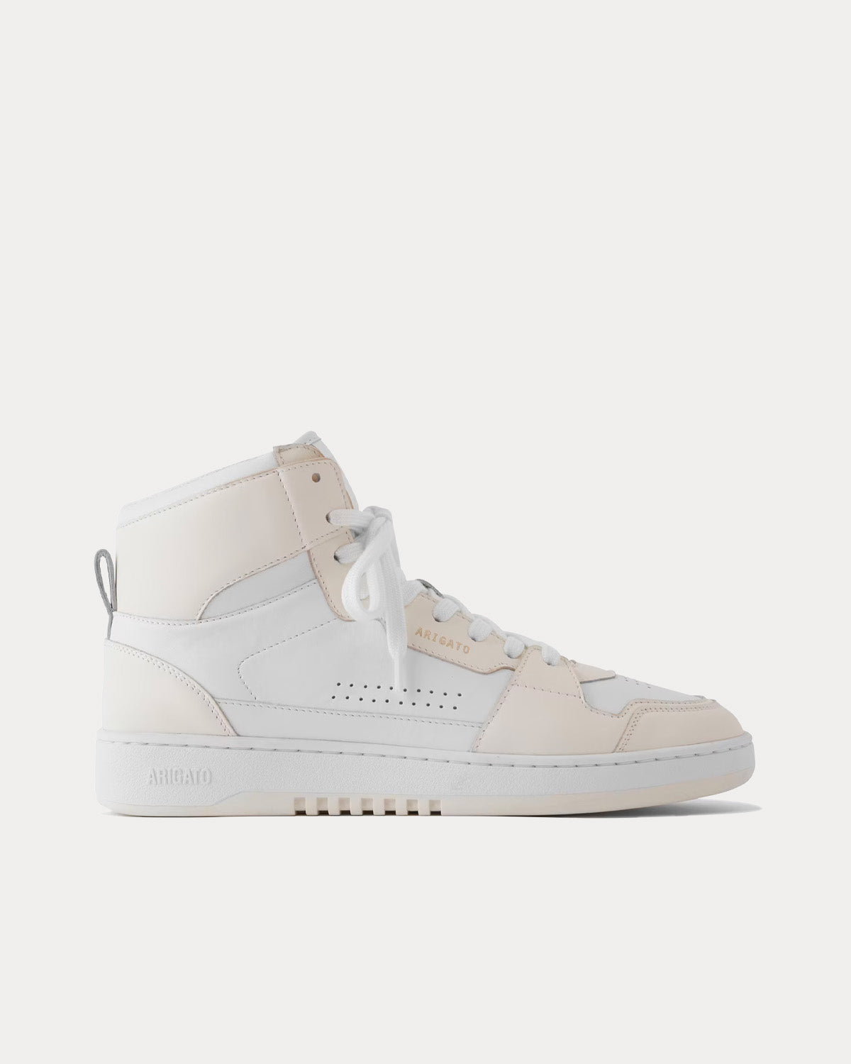 Axel Arigato Men's Dice Hi White / Beige High Top Sneakers