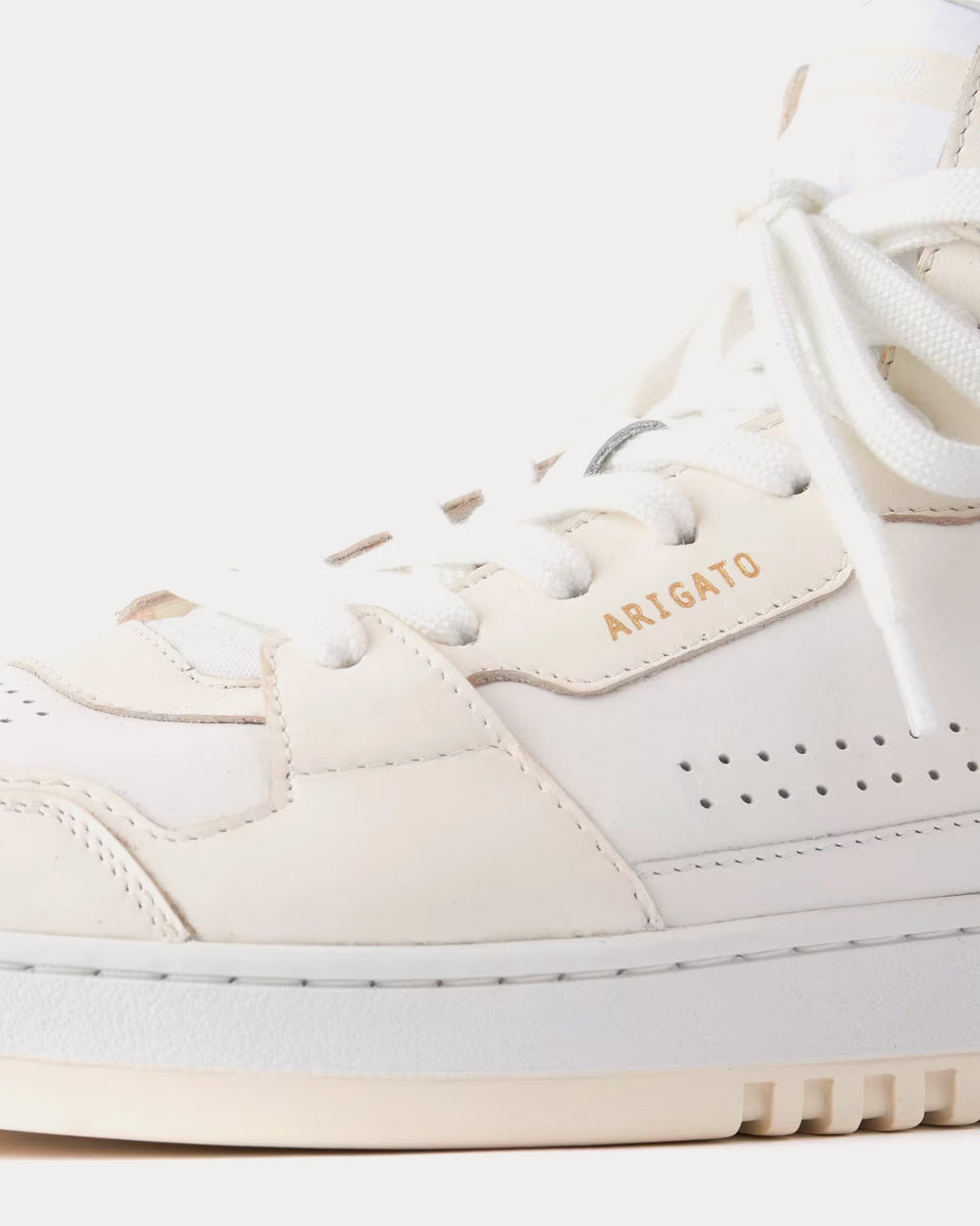 Axel Arigato Dice Hi White / Beige High Top Sneakers - Sneak in Peace