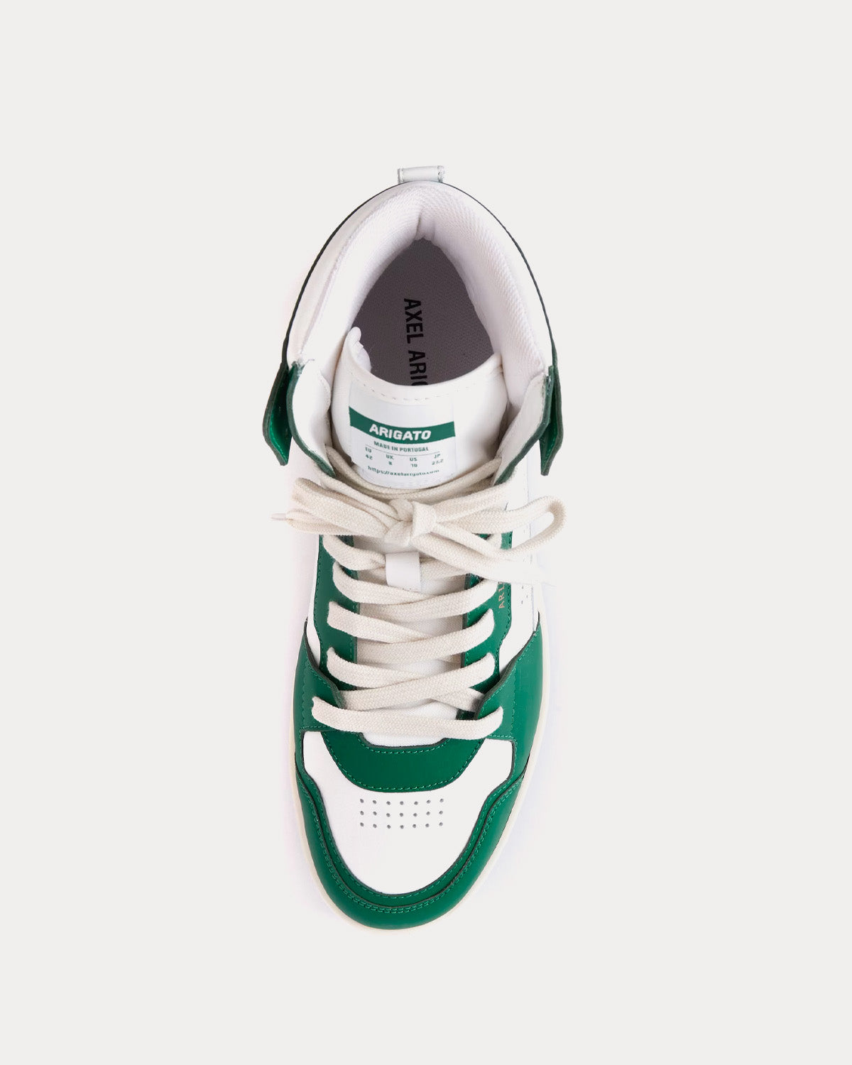 Axel Arigato Dice Hi White / Green High Top Sneakers - Sneak in Peace