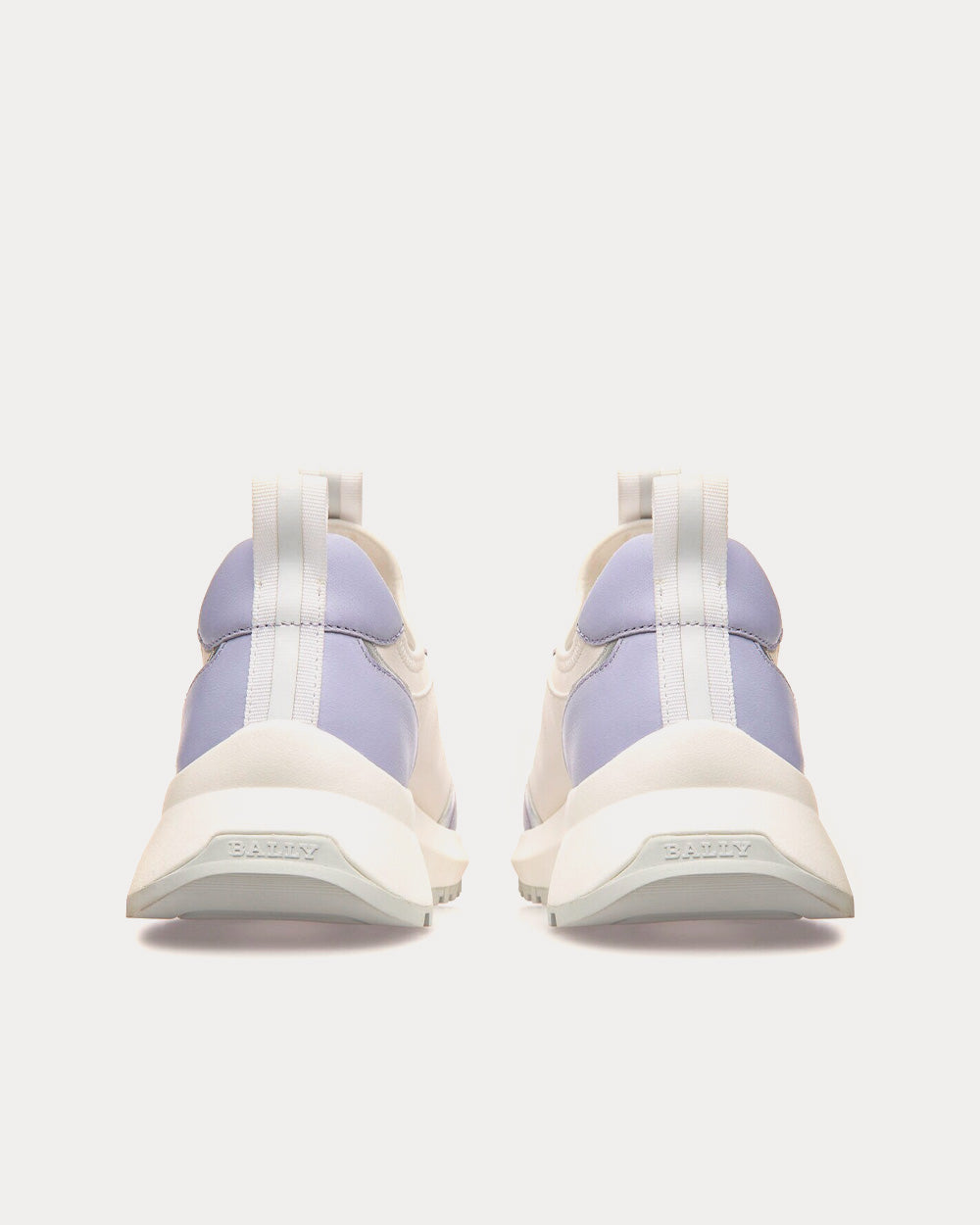 Bally Women's Deven White / Lilac Low Top Sneakers & Trainers