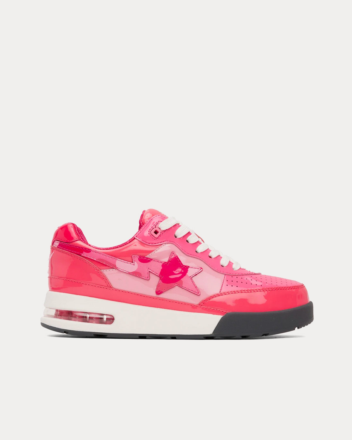 A Bathing APE Women's Bape Road Sta 1 Pink Low Top Sneakers & Trainers