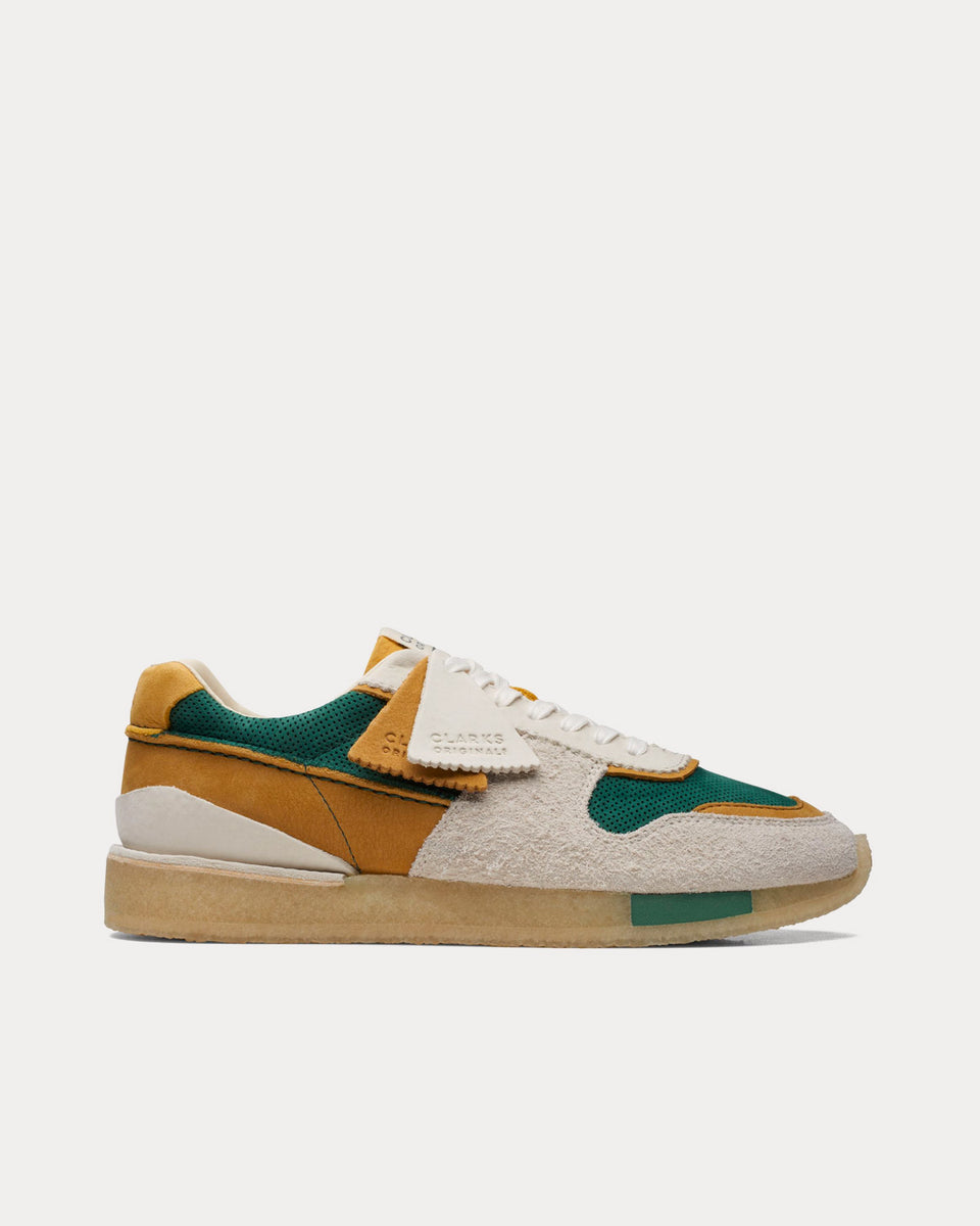 Clarks Tor Run Brown / Orange Low Top Sneakers - Sneak in Peace