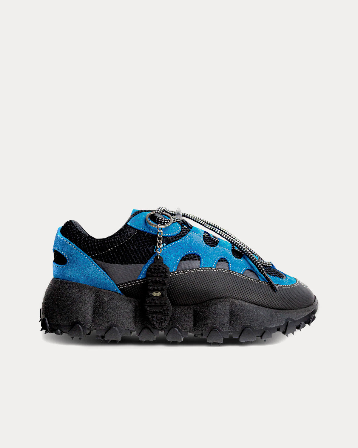 Clints Inc Unisex TRL Footprints 2.0 'Le Bleu' Low Top Sneakers