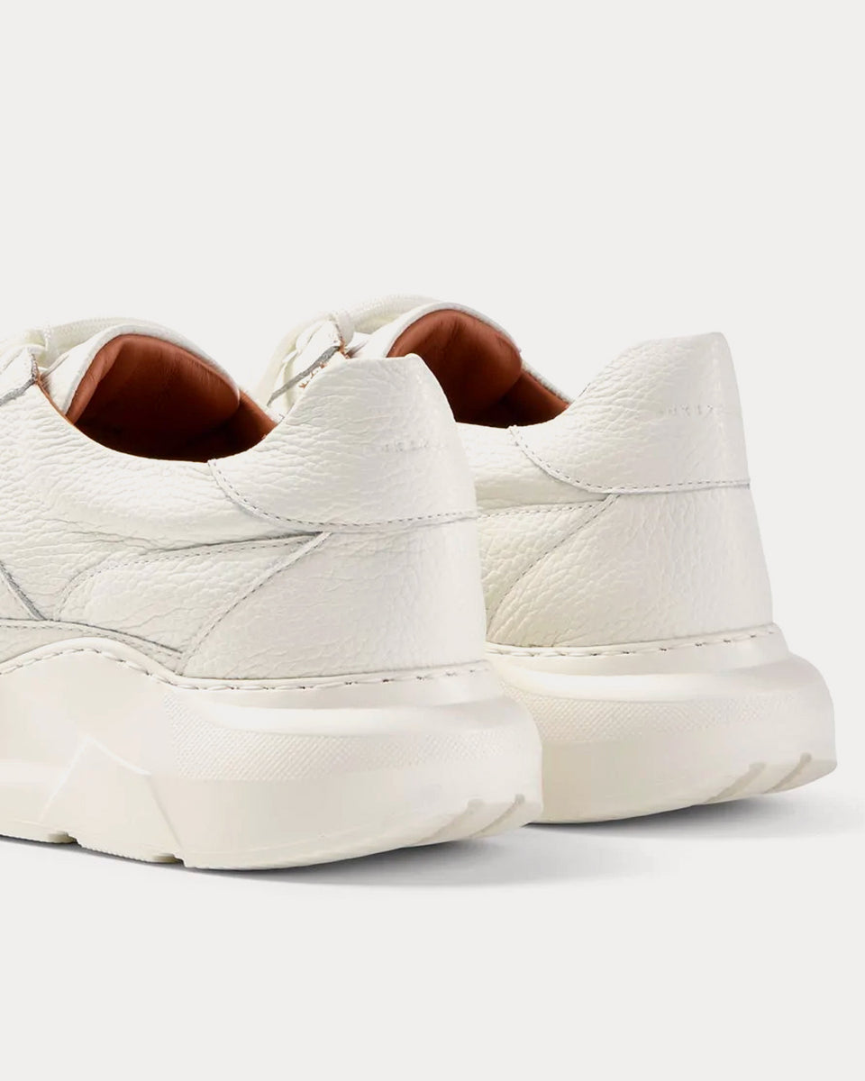 Duke + Dexter Christie White Low Top Sneakers - Sneak in Peace