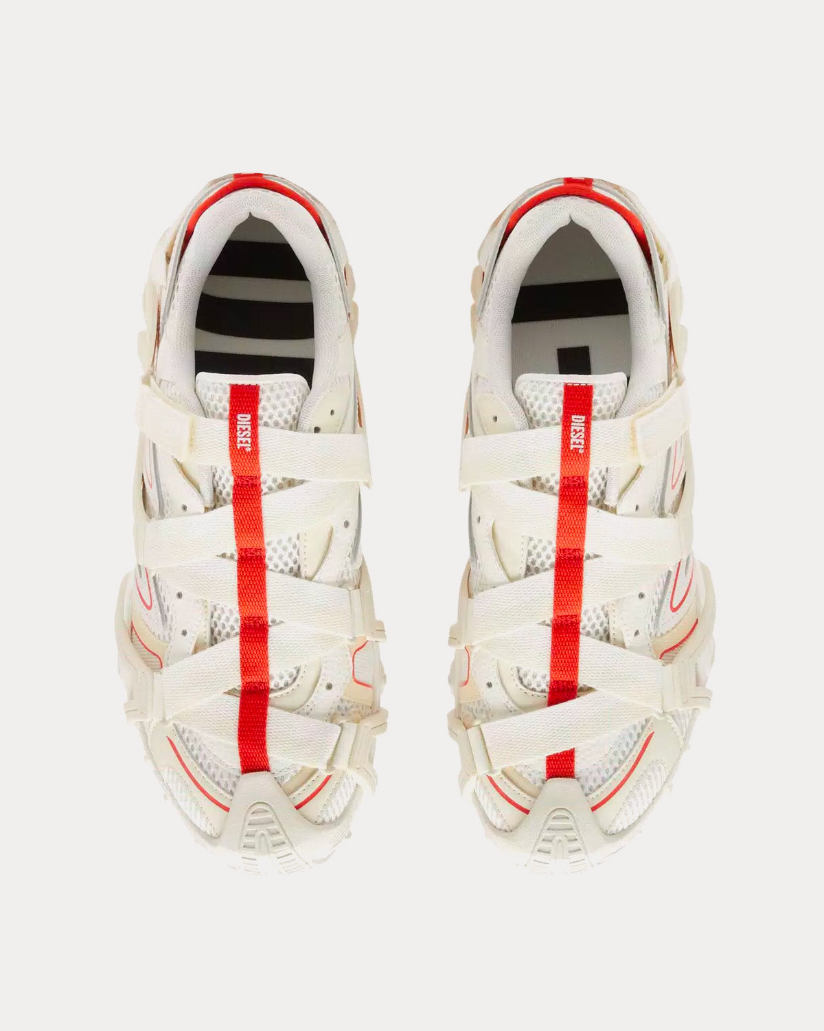 Diesel S-Prototype-Cr White / Orange Slip On Sneakers - Sneak in Peace