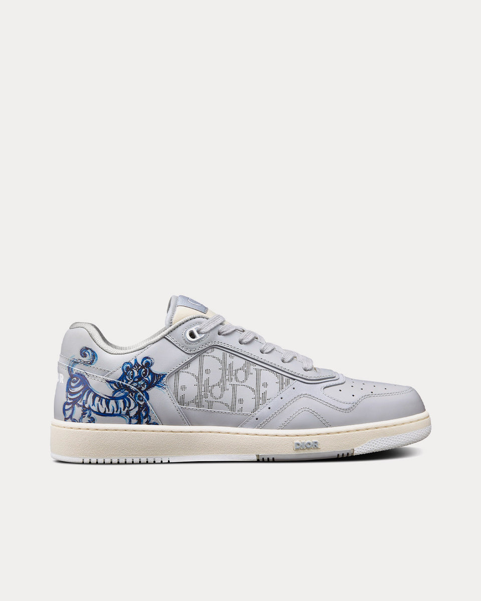Dior x Kenny Scharf B27 Smooth Calfskin with Gray Dior Oblique Galaxy ...