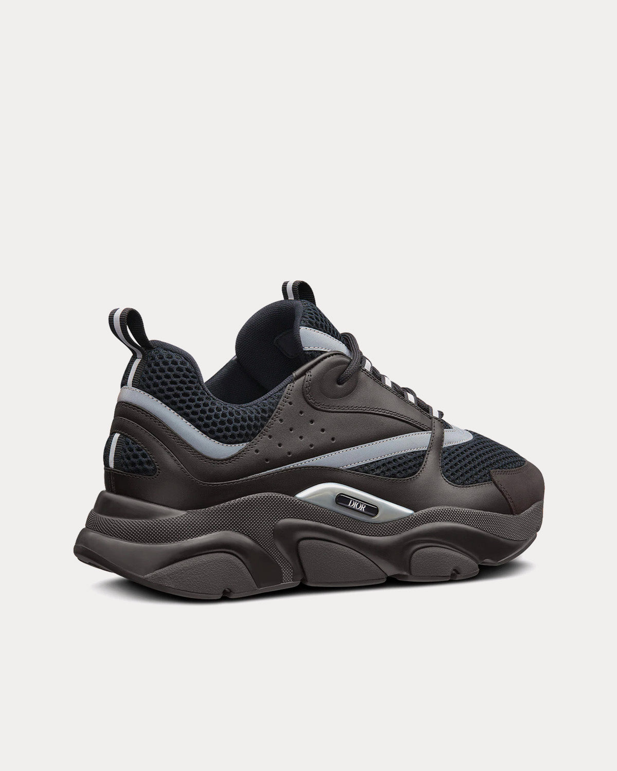 Dior B22 Technical Mesh & Smooth Calfskin Black Low Top Sneakers - Sneak in Peace